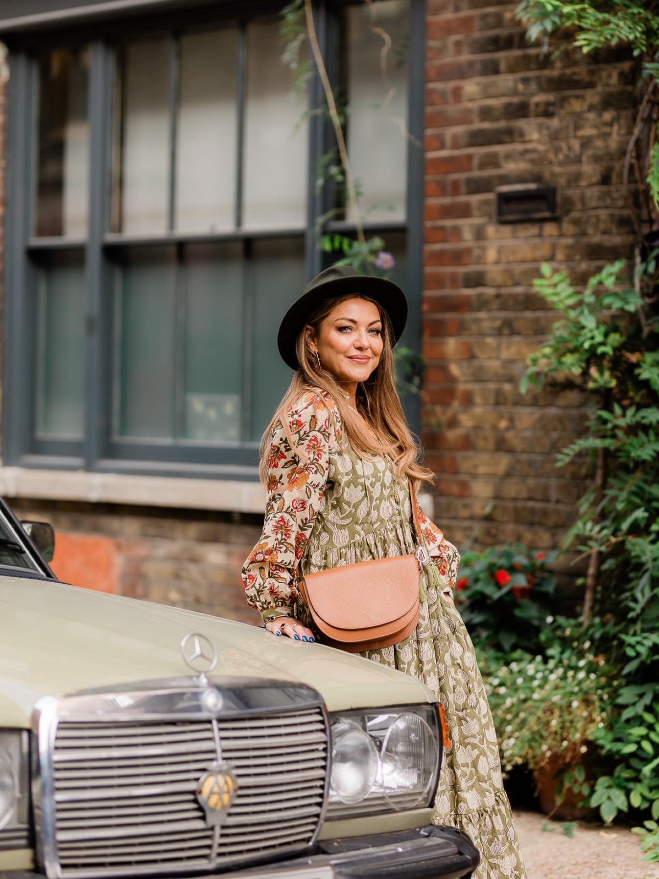 "DESTINY" Dress Foliage - Sustainable Organic Dress UK. ‘ DESTINY ...